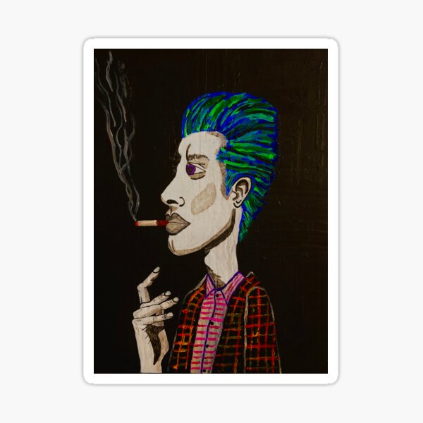 "Hanging Out" Sticker for Sale by MicLowKey333 | Redbubble