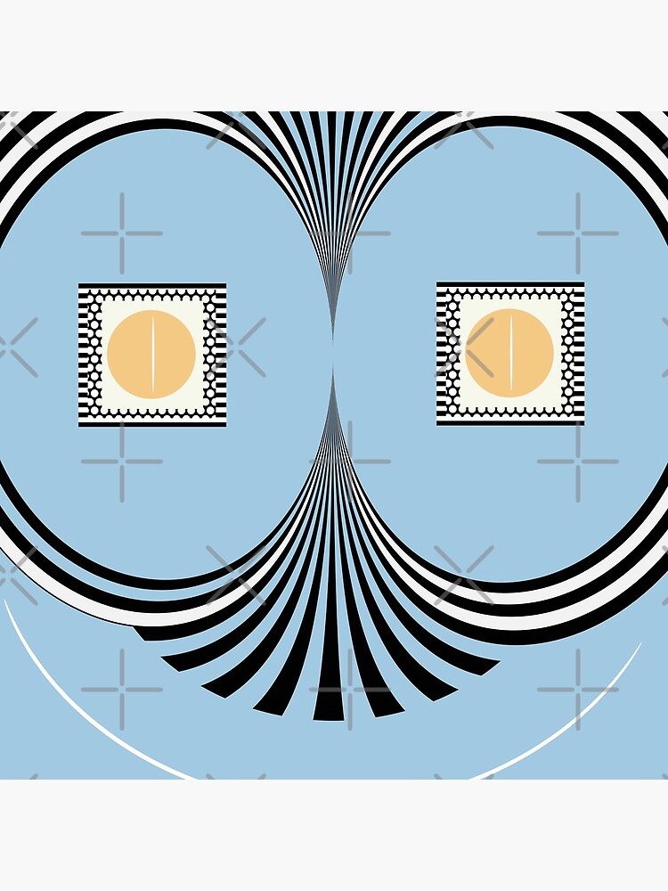 "Optical Geometric Abstract 43" Poster by vortexatelier | Redbubble