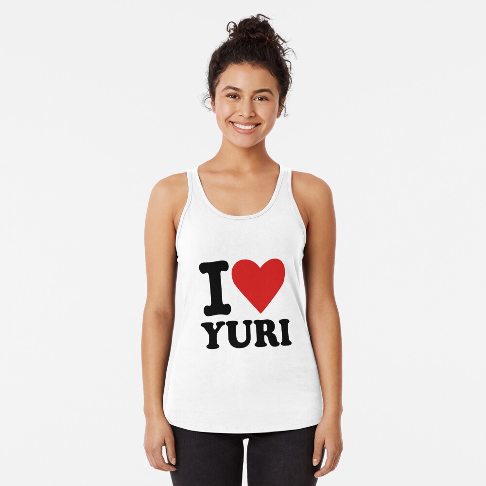 "I love yuri" Sticker for Sale by DoomWolf | Redbubble