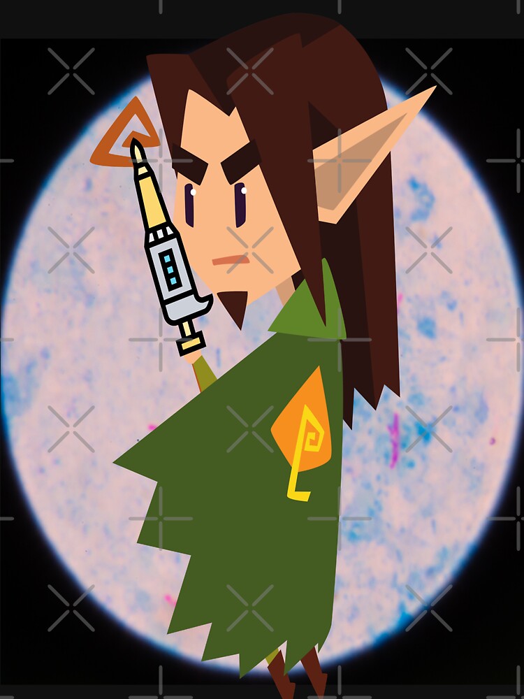 "MEDICAL LABORATORY SCIENTIST FOREST ELF WITH MICROSCOPE PIPETTE" T ...