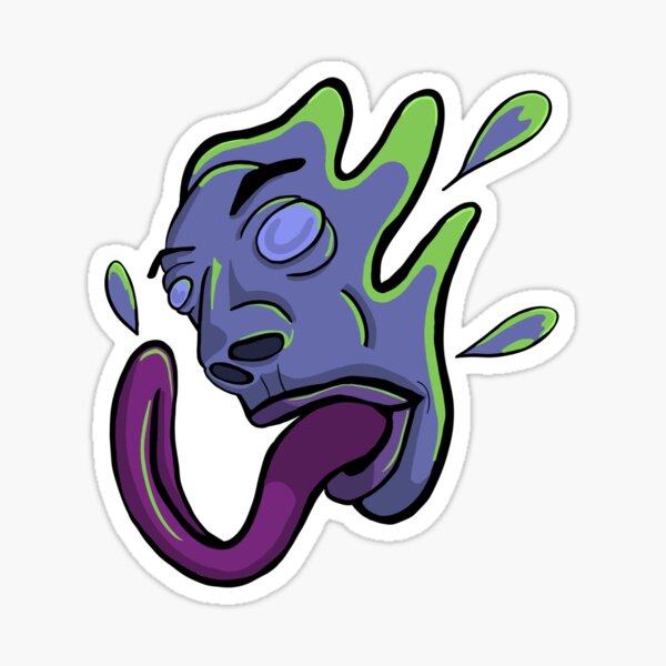 "Melty" Sticker by ChristianDFH | Redbubble