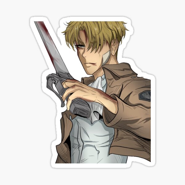 "Erwin x Levi" Sticker von akatary | Redbubble