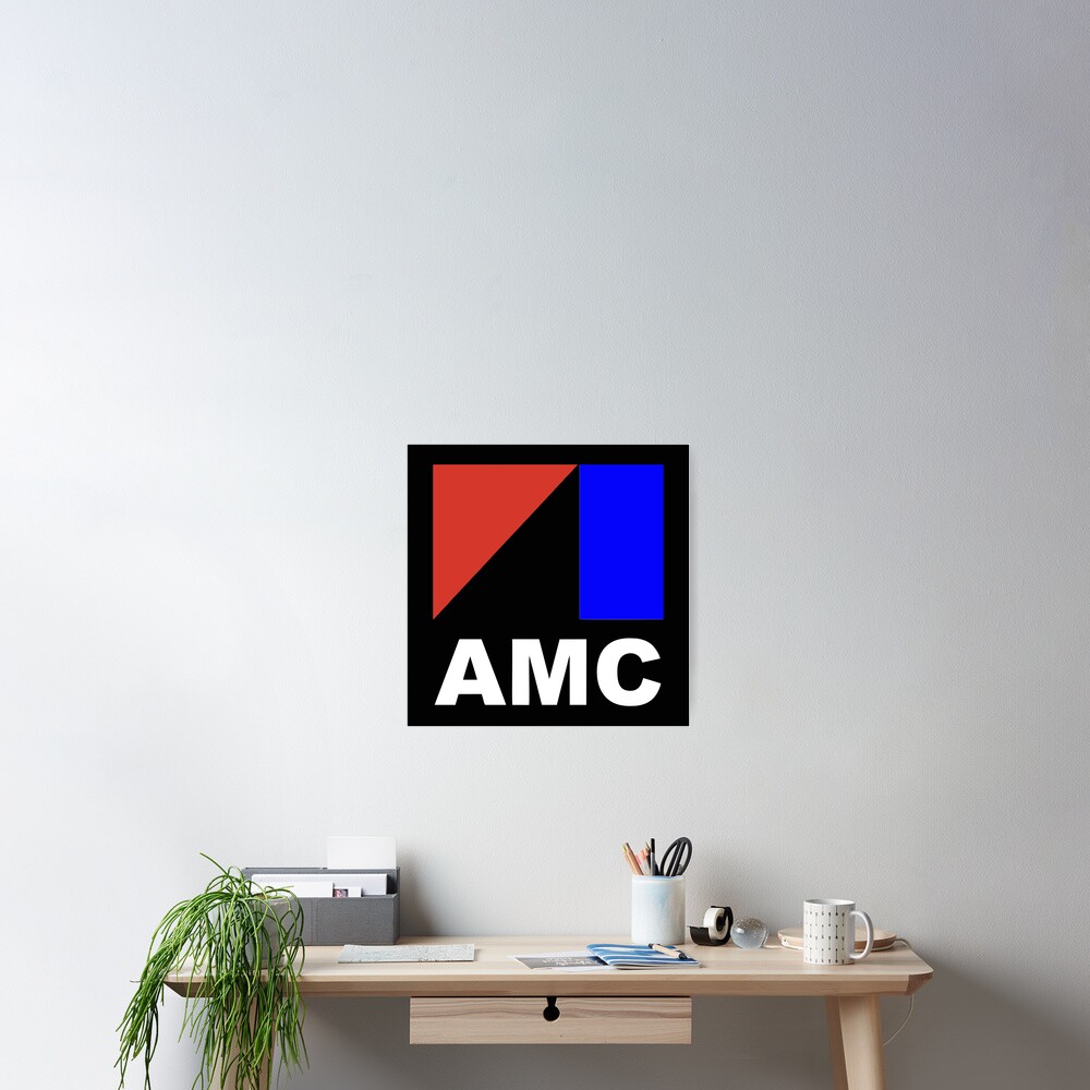 " amc logo" Poster for Sale by Quinlaaldwin | Redbubble