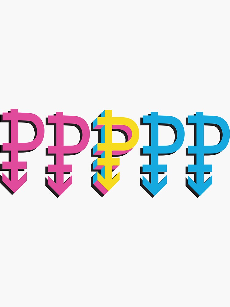 "Pan Pride Symbol" Sticker by sociallyinform | Redbubble