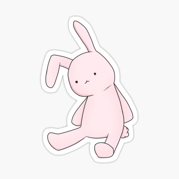 "Usa-chan " Sticker for Sale by tobiosimp | Redbubble