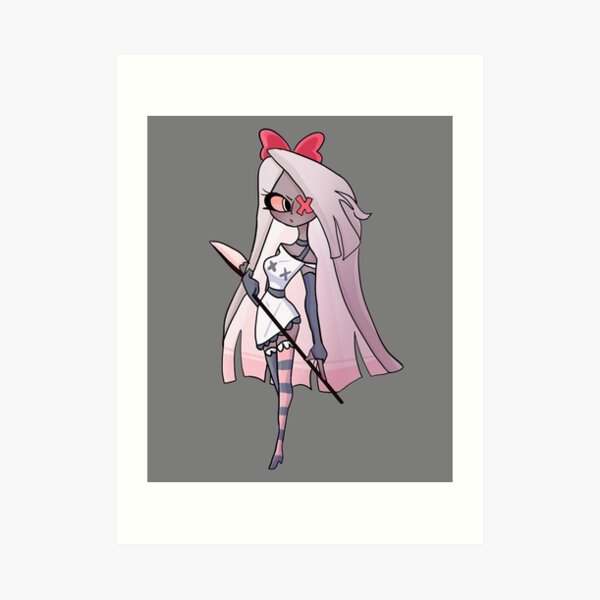 "Hazbin Hotel vaggie" Art Print by Medouahyb | Redbubble