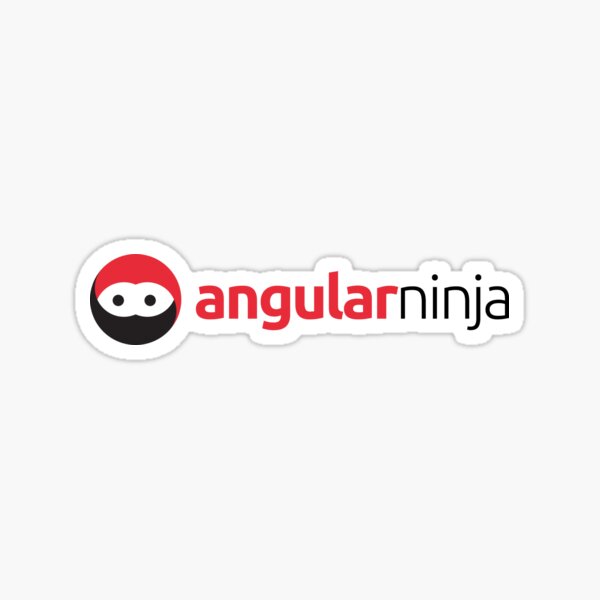 Angular Ninja Sticker For Sale By Tech E Tees Redbubble