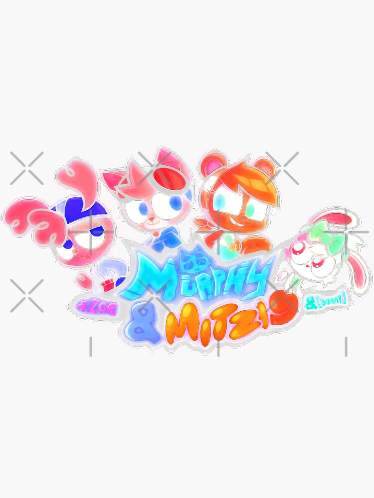 "Murphy & Mitzi- Main Cast" Sticker by AnyPlumbing | Redbubble