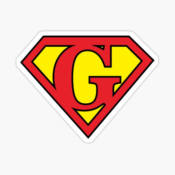 "Super G " Sticker for Sale by Dennisonnian6 | Redbubble