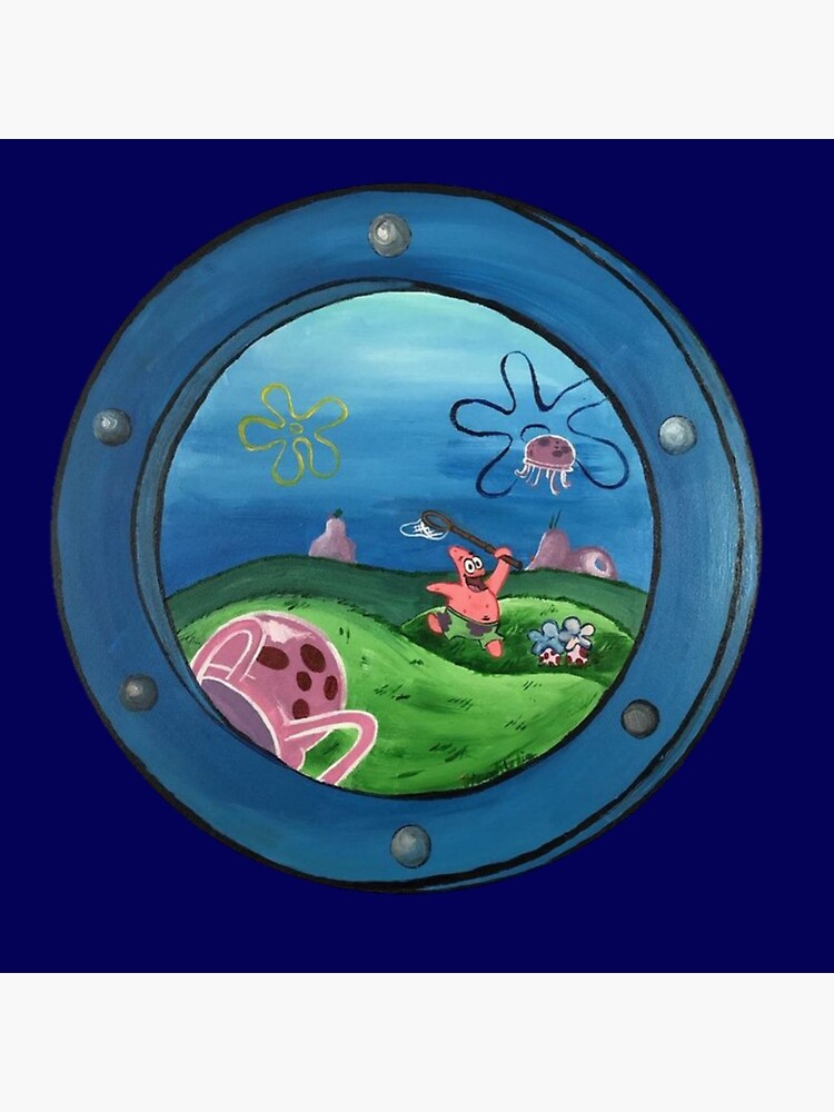 Lámina Fotográfica «ventana De Bob Esponja De Hoetoons Redbubble