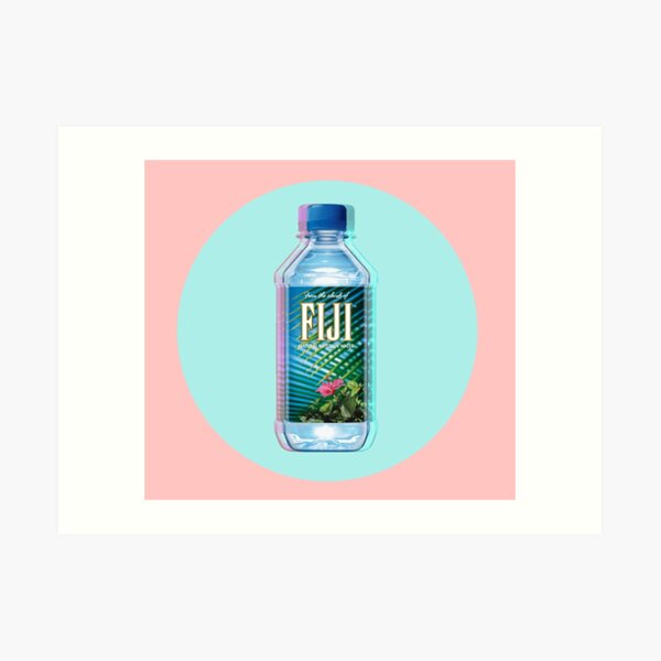 "Fiji Water vaporwave " Art Print for Sale by tommy2shots | Redbubble