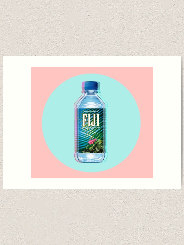 "Fiji Water vaporwave " Art Print for Sale by tommy2shots | Redbubble