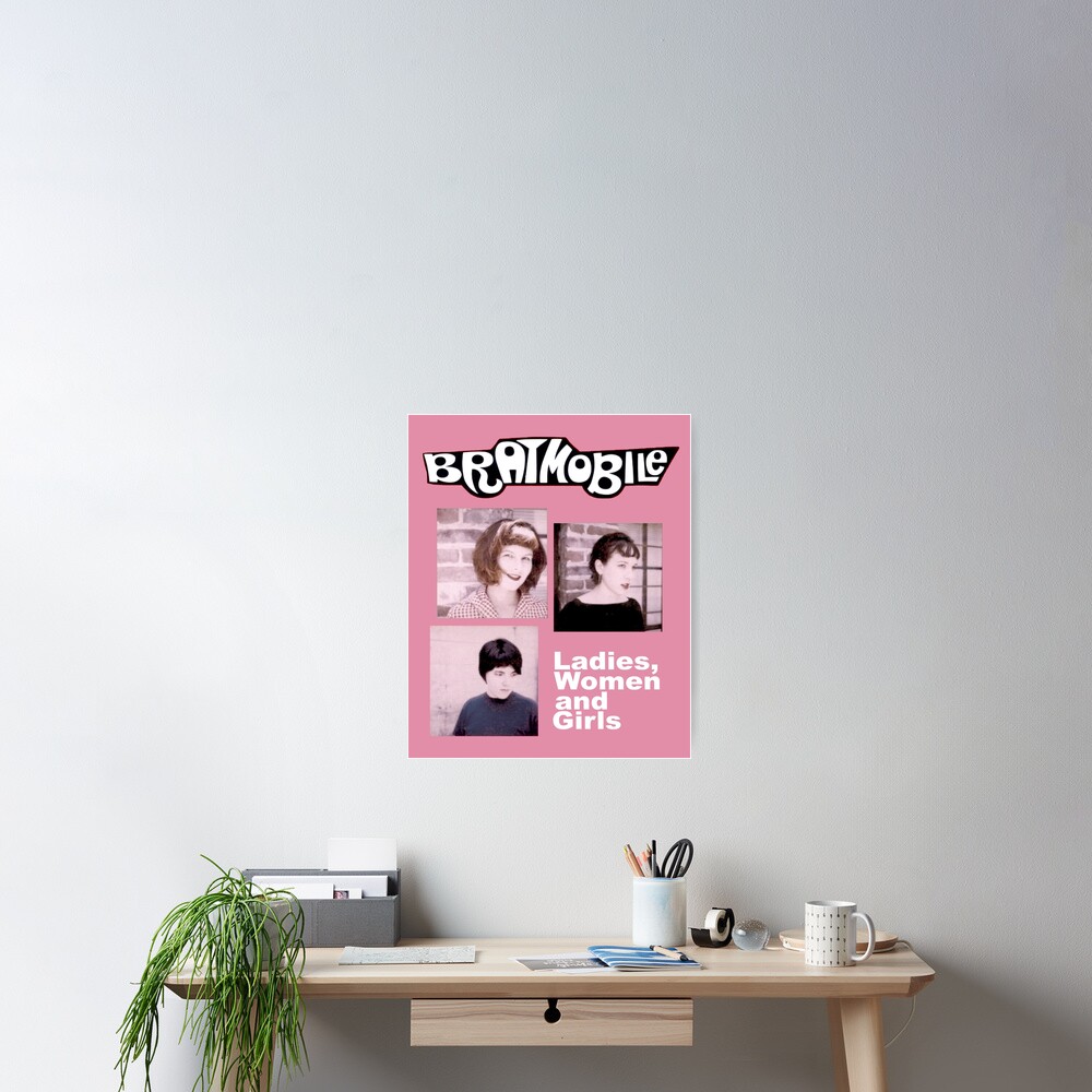 "BRATMOBILE BAND" Poster by princessticker | Redbubble