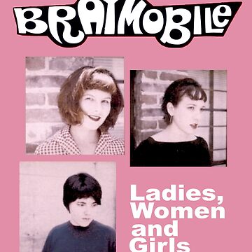 "BRATMOBILE BAND" Sticker by princessticker | Redbubble