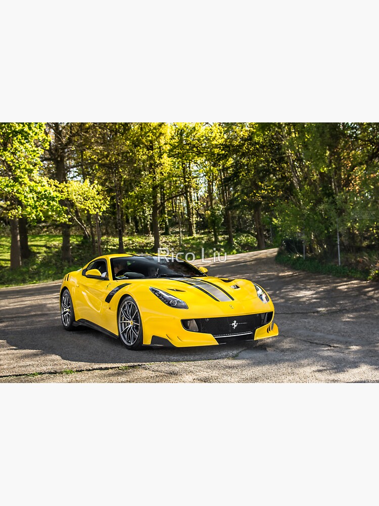 "Ferrari F12 TDF" Sticker by ricoliu | Redbubble