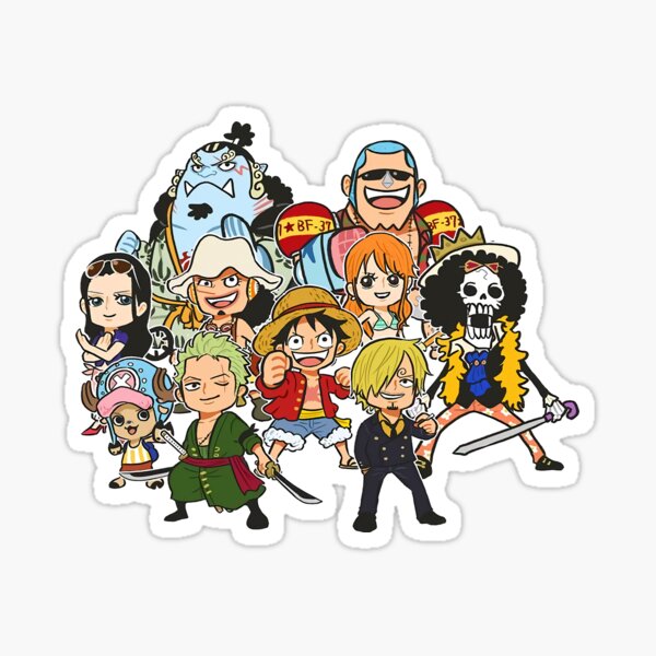 " crew mugiwara" Sticker for Sale by jhonydoom | Redbubble