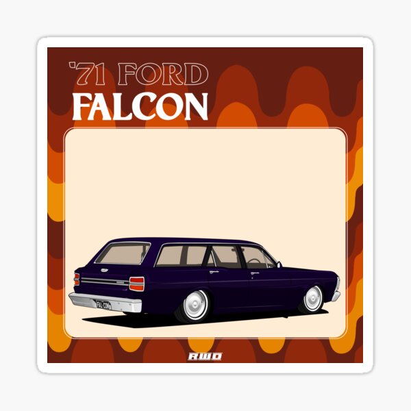 Ford Falcon Stickers | Redbubble