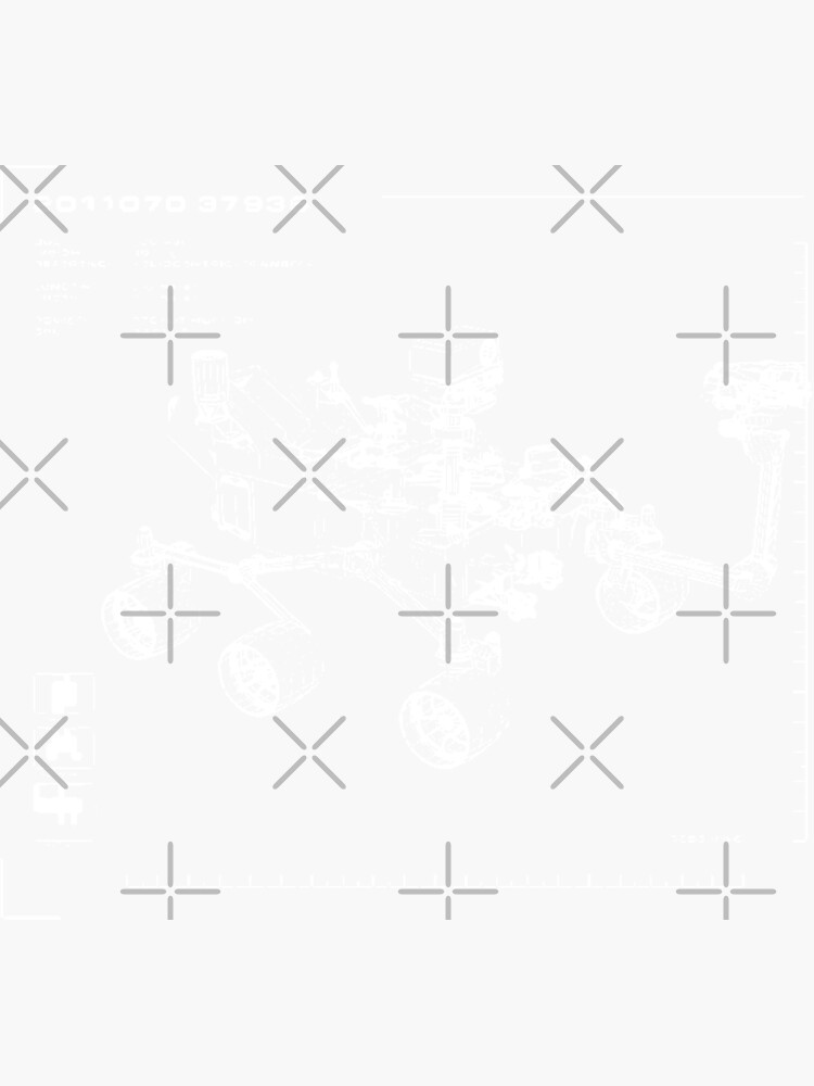 "Nasa Perseverance Rover" Sticker for Sale by StumpyGully | Redbubble