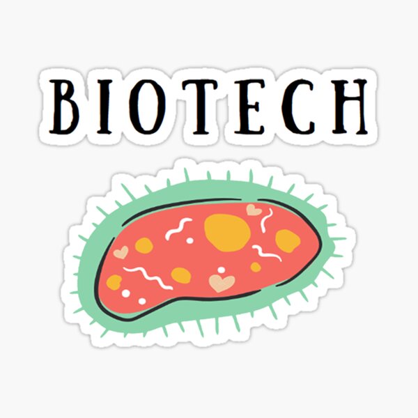 "Biotech " Sticker for Sale by Scenic | Redbubble