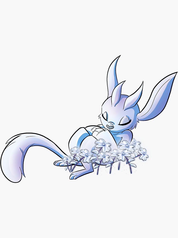 "Ori's nap" Sticker for Sale by darthraccoon | Redbubble