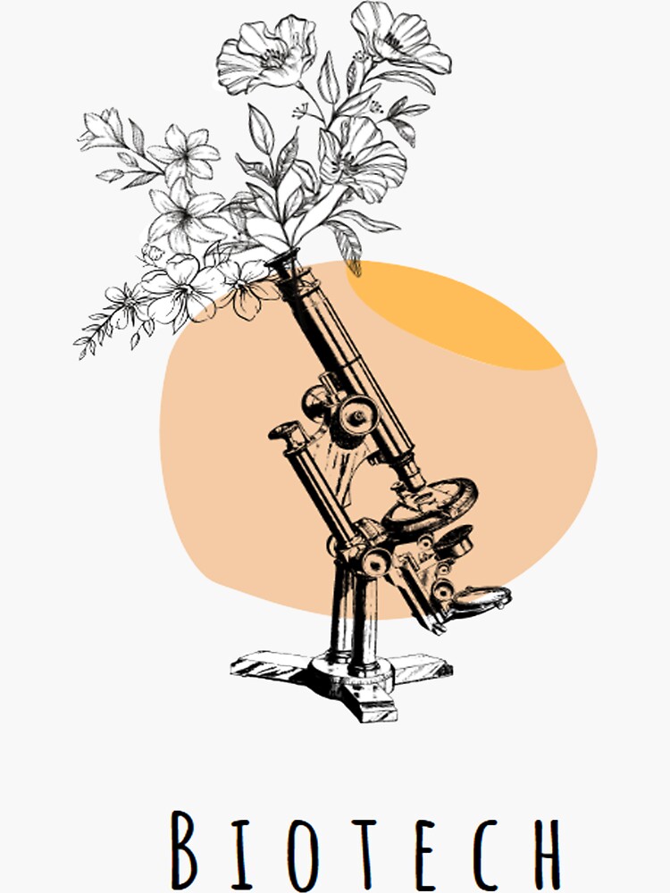 "Biotech " Sticker for Sale by Scenic | Redbubble