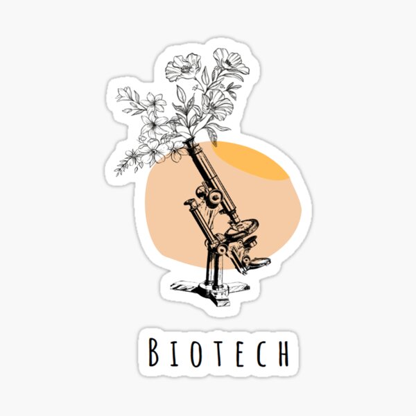 "Biotech " Sticker for Sale by Scenic | Redbubble