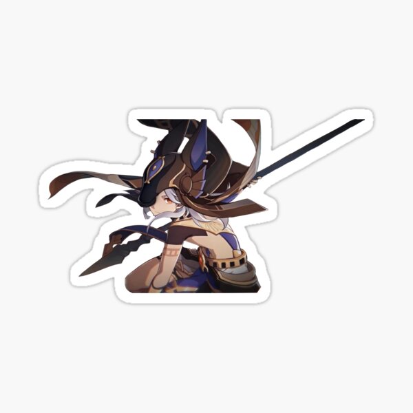 "Cyno Genshin Impact" Sticker for Sale by Modud | Redbubble