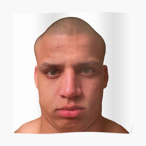 "Tyler1 Head" Poster for Sale by MaximilianMus | Redbubble