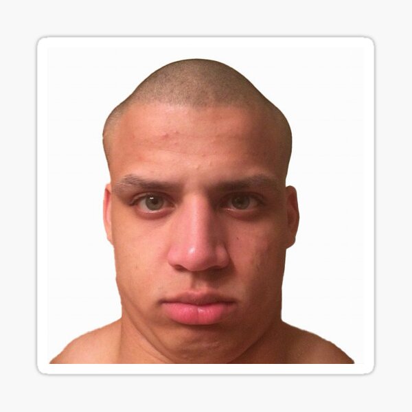"Tyler1 Head" Sticker by MaximilianMus | Redbubble