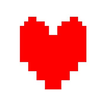 "Undertale Heart" Art Print for Sale by trusl | Redbubble