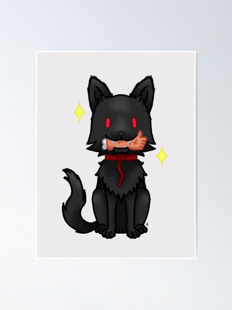 Fenrir Poster By Lemonfur Redbubble