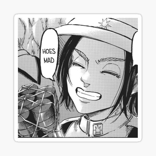 "hoes mad gabi" Sticker by lleeroy | Redbubble