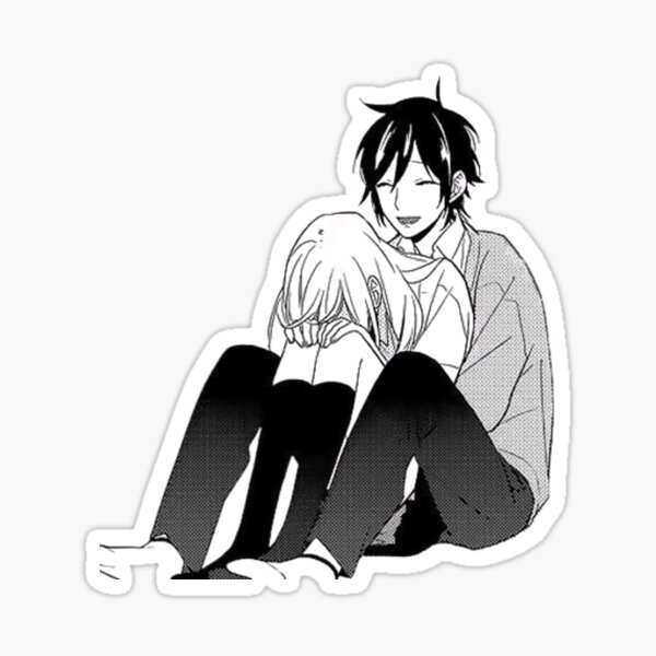 "Horimiya - Hori Kyouko & Miyamura Izumi [CUTE] kiss and hug back hug ...