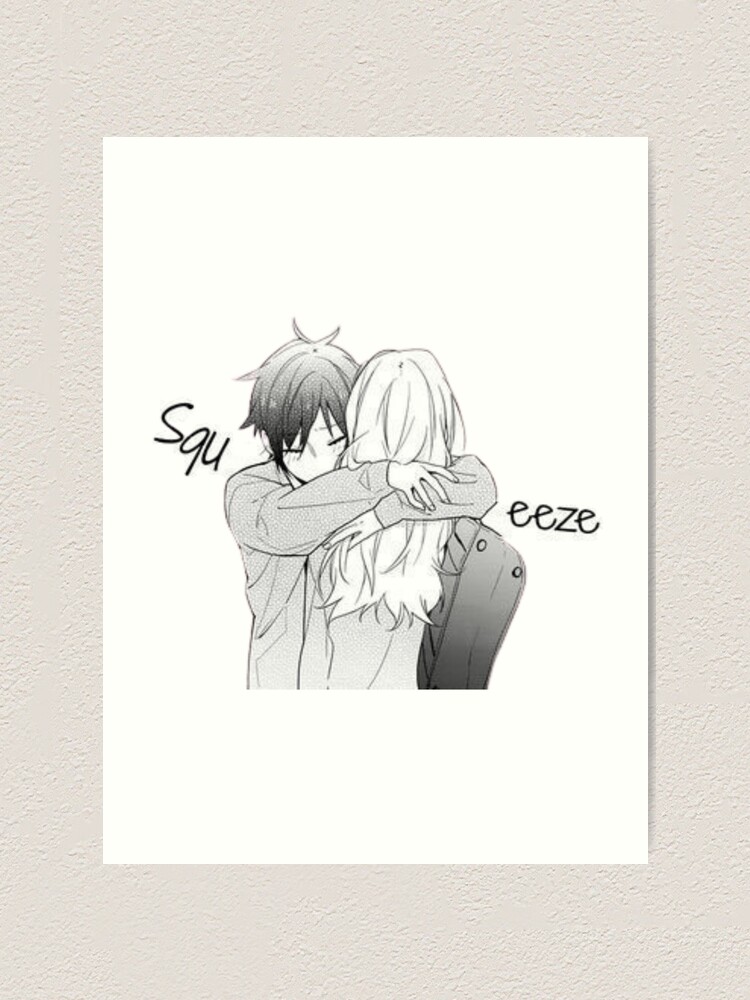 "Horimiya - Hori Kyouko & Miyamura Izumi [CUTE] kiss and hug squeeze ...
