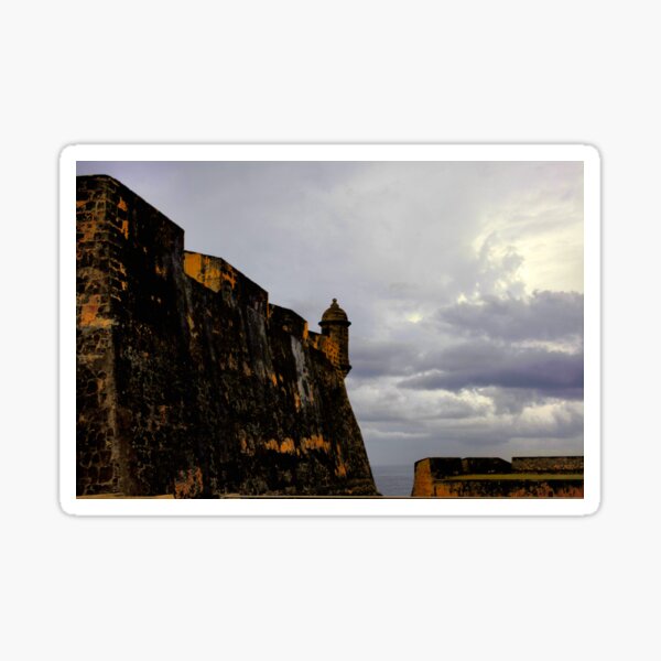 "El Morro Puerto Rico" Sticker for Sale by Bkchinarican | Redbubble