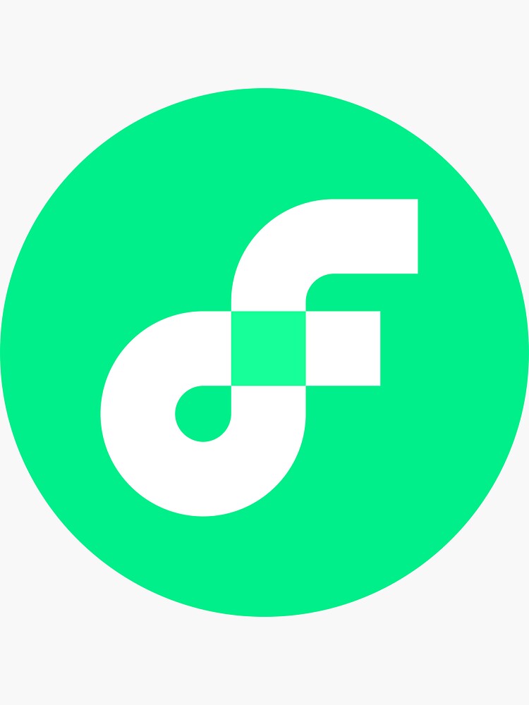 "Flow, FLOW token Logo" Sticker for Sale by Cult-r | Redbubble