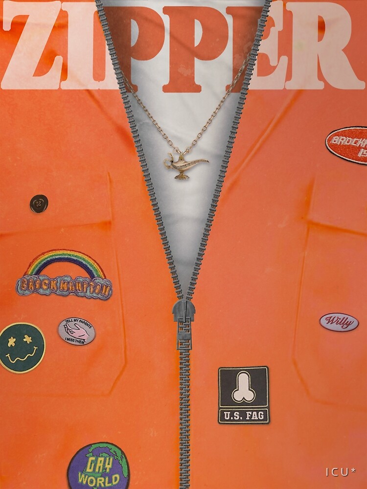 "ZIPPER" Poster by I-C-U | Redbubble