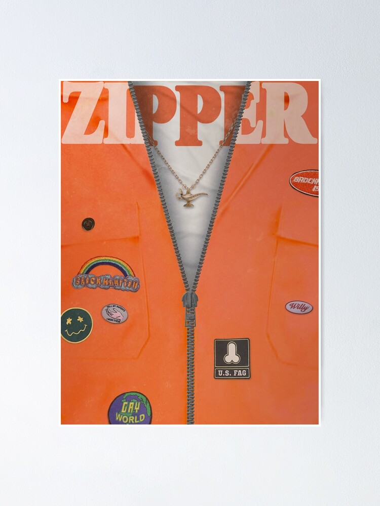 "ZIPPER" Poster by I-C-U | Redbubble