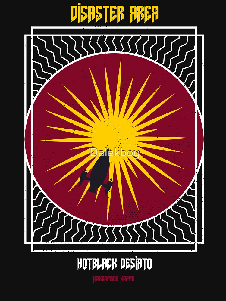 "Disaster Area Tour Poster" Essential T-Shirt for Sale by Dalekboy ...