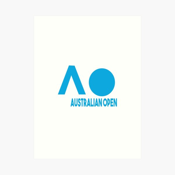 "AO 2022, Australian Open tshirt, Australian Open Games AO" Art Print ...