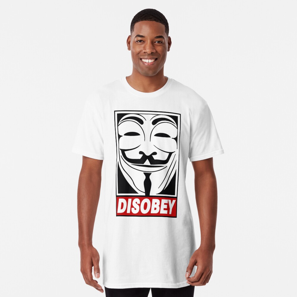 "DISOBEY LOGO" Sticker by SGDes1gn | Redbubble