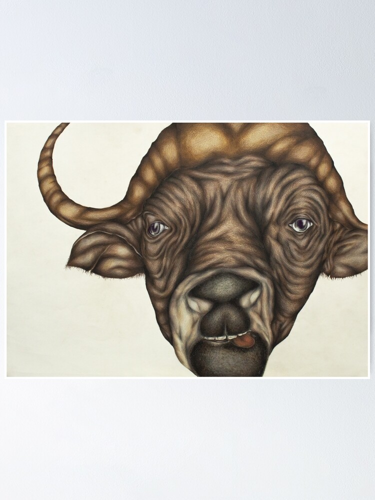 "Muhhh" Poster for Sale by TheMarini | Redbubble