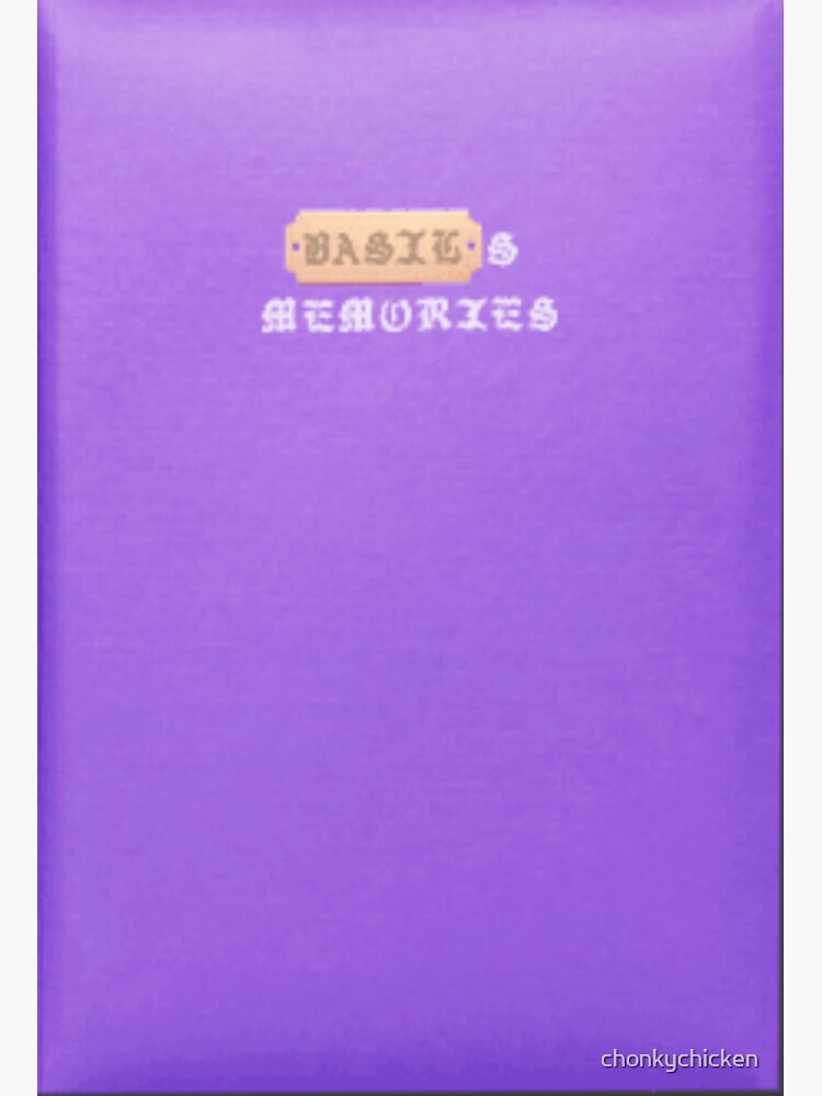 "Basil's photo album OMORI" Sticker for Sale by chonkychicken | Redbubble