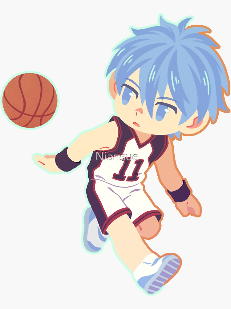 "Kuroko Tetsuya" Sticker for Sale by Niansue | Redbubble