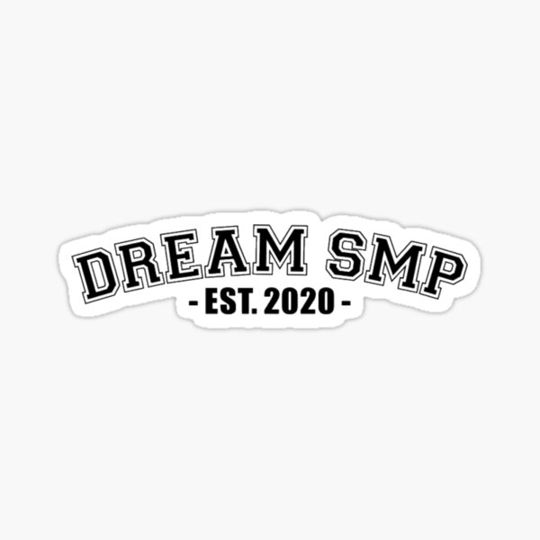 "Dream SMP College Style Logo" Sticker by mad-is-on11 | Redbubble