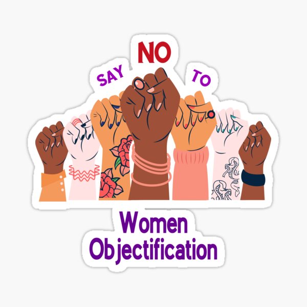 Pegatina «Objetivación de las mujeres | Alto a la violencia contra las ...