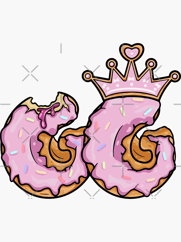 "GG Emote Strawberry Donut | Matching Couple Shirt" Sticker for Sale by ...