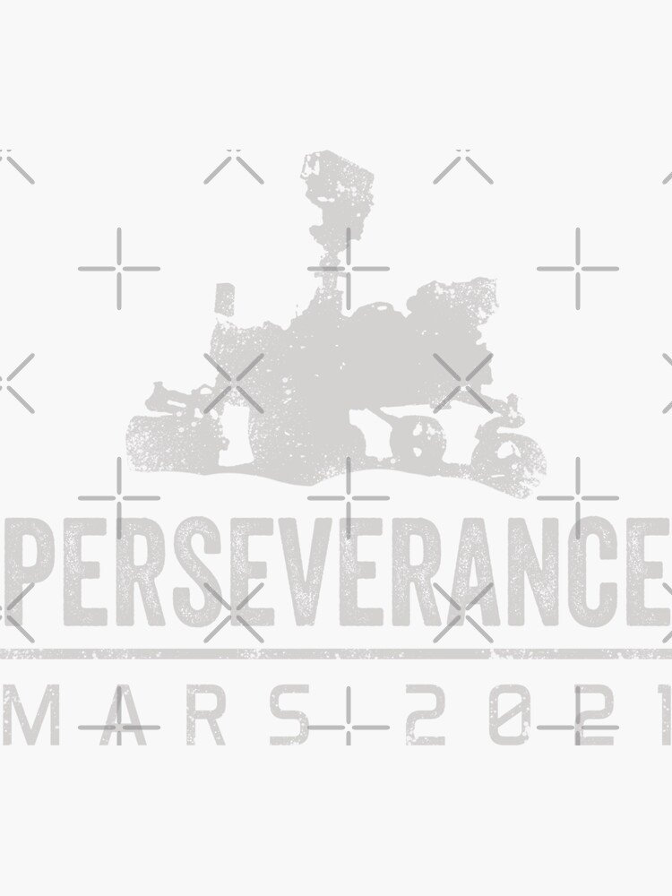 "Mars 2020 Perseverance Rover Space Mission 2021" Sticker for Sale by ...