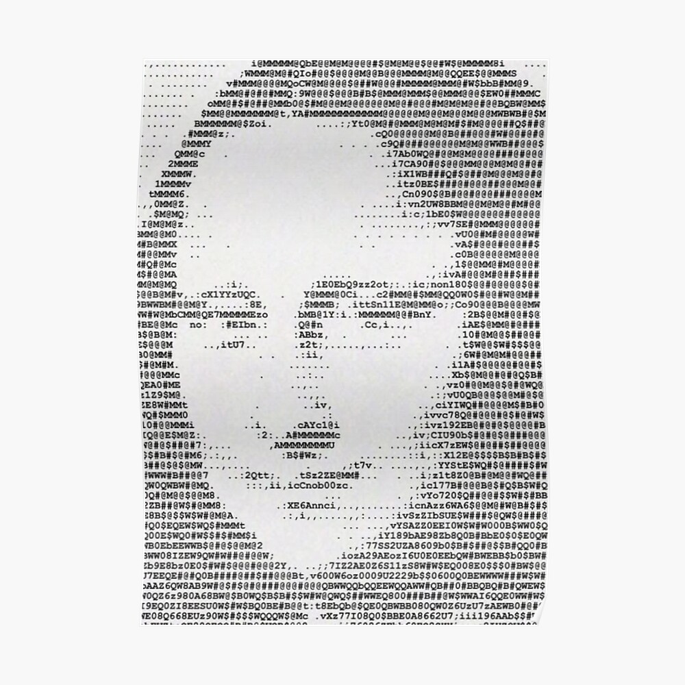 Mona ASCII Ascii Art, Ascii Art Generator, Ascii, 60% OFF