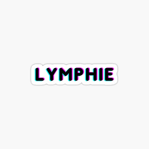 "Lymphie" Sticker for Sale by PothosPepper | Redbubble